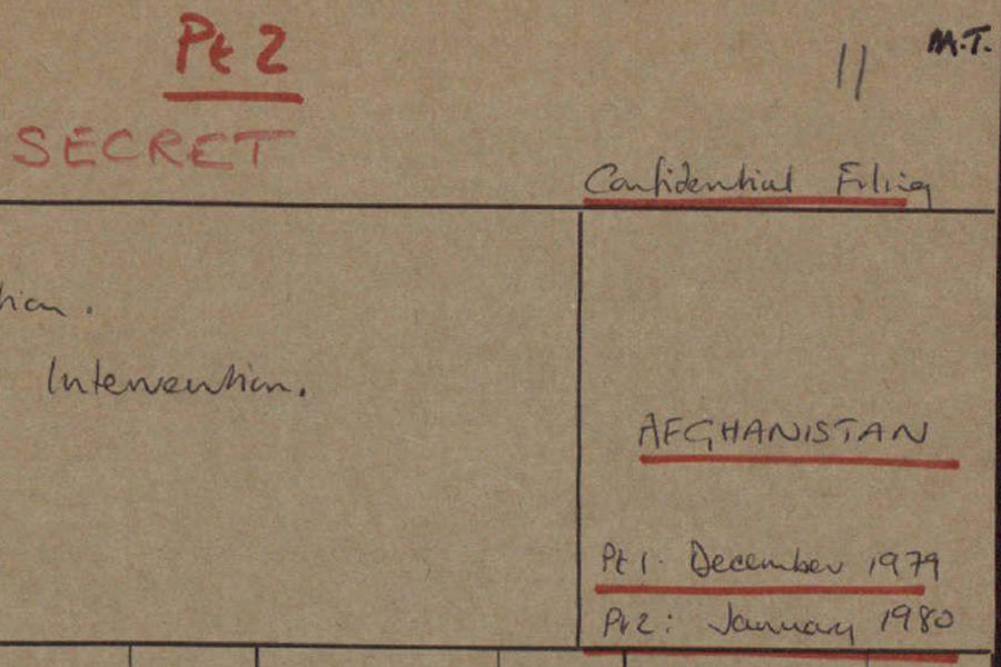 New files from 1980 | The National Archives