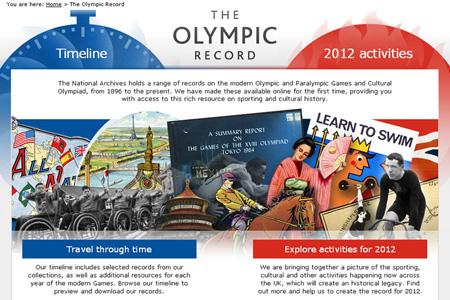 The Olympic Record | The National Archives