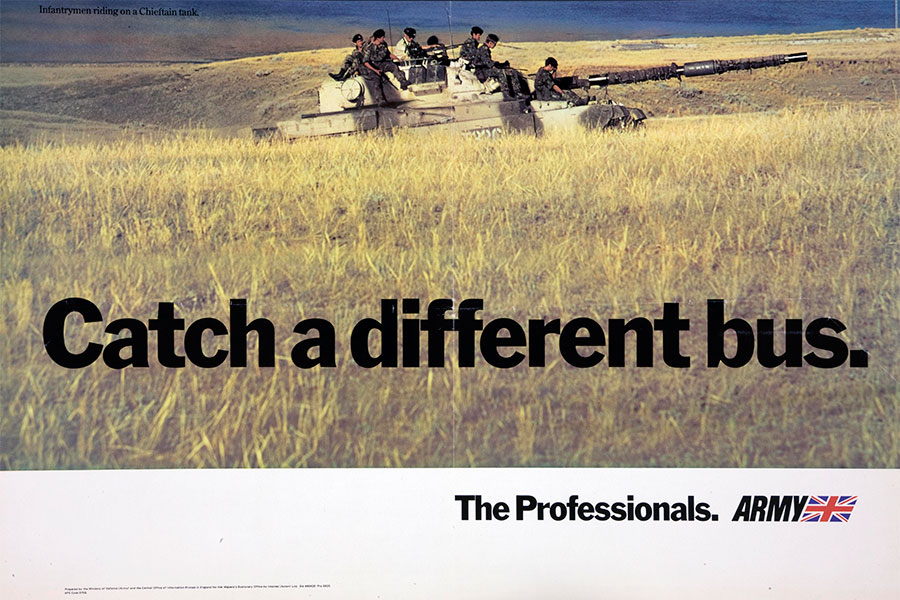 Join up and see the world! British military recruitment after national ...